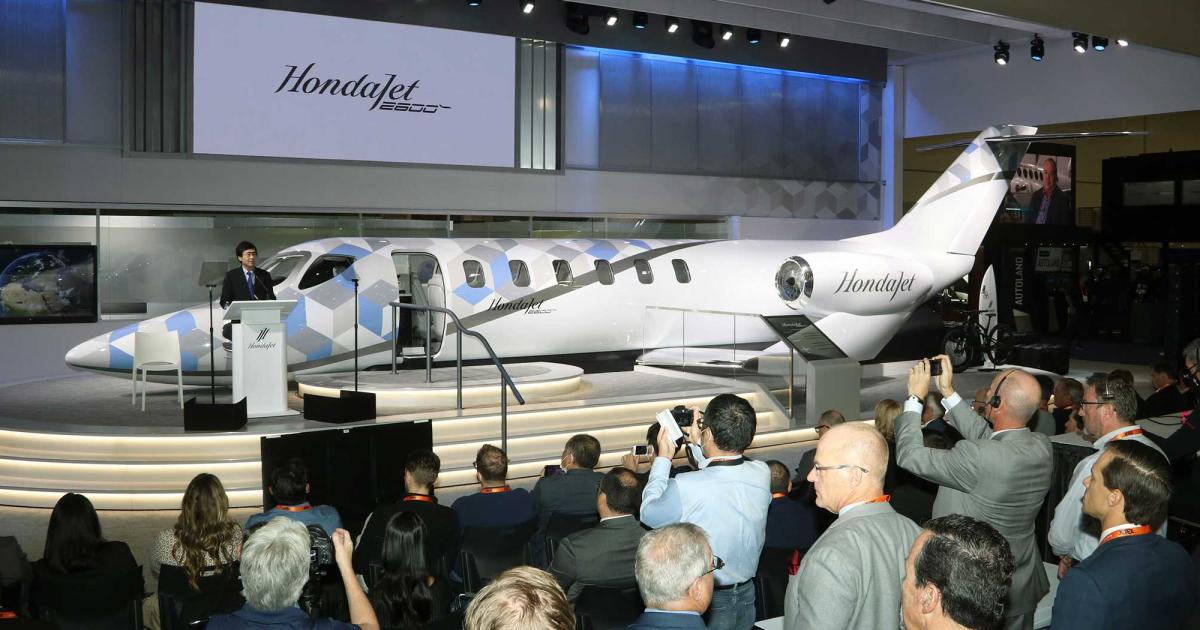Honda Aircraft Unveils 2600 ‘Concept’ Jet | Aviation International News