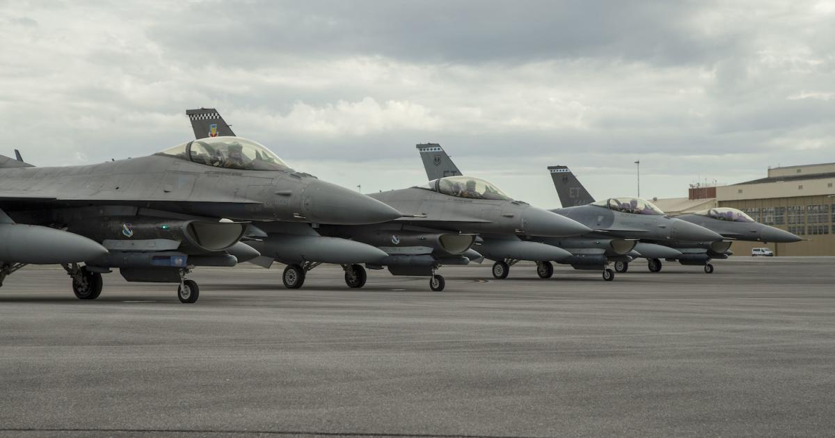 USAF Unveils $6.3bn F-16 Fighter Upgrade Program | Aviation ...