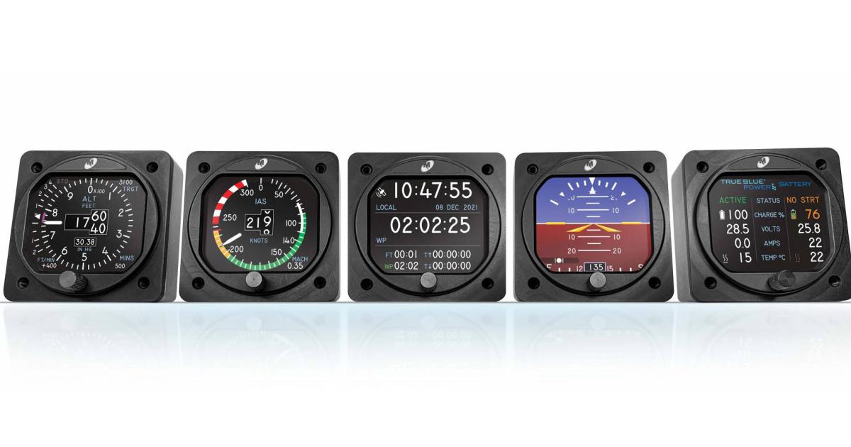 Five Flight Deck Instruments Join Mid-Continent's Flex Family | Aviation International News