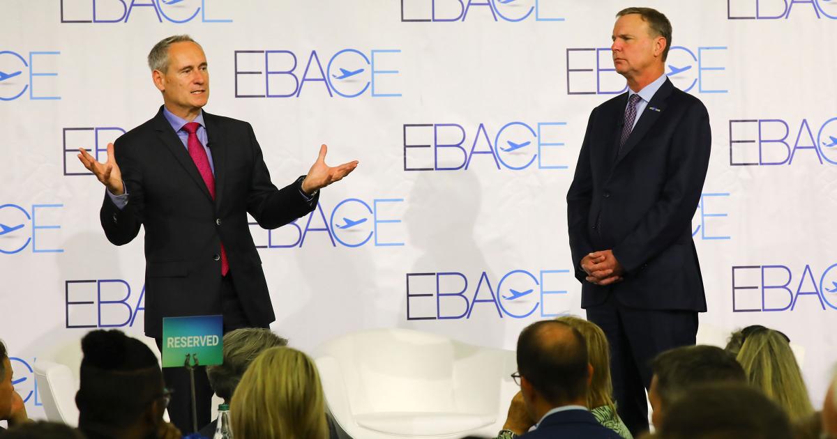 EBACE Luncheon Provides Food for Sustainability Thoughts | Aviation ...