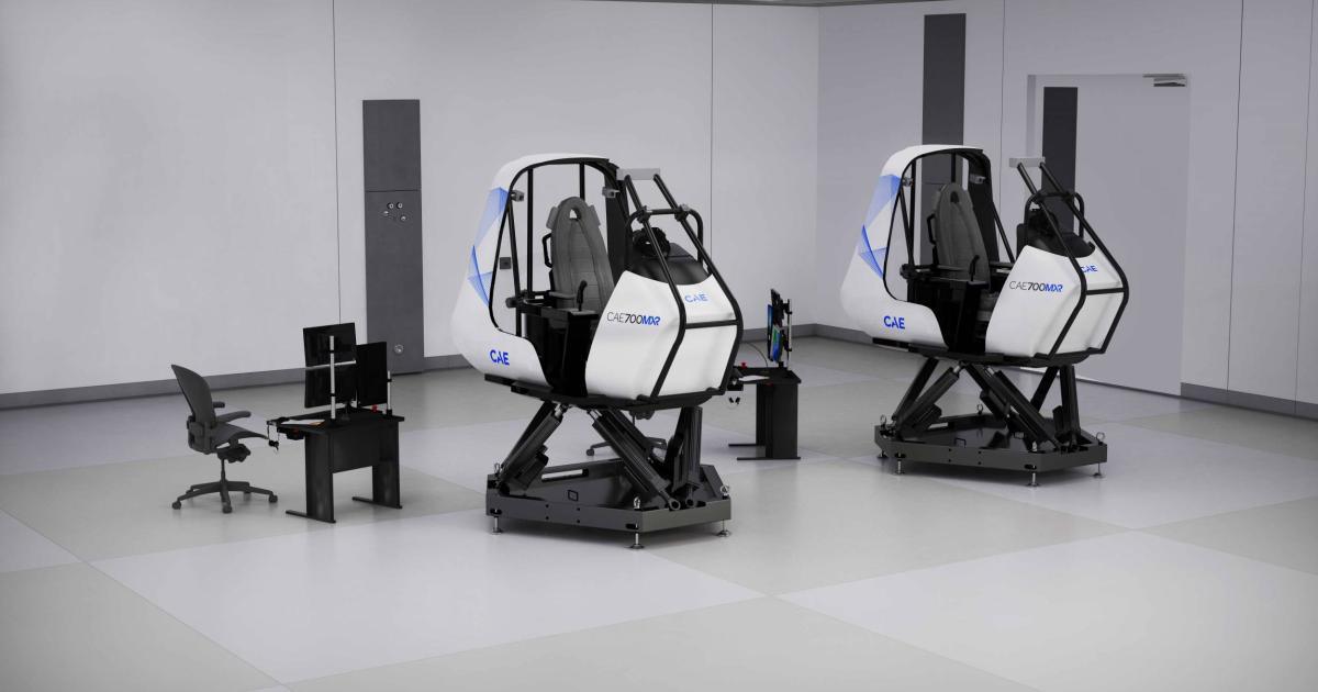 CAE Develops AAM Mixed-reality Trainer | Aviation International News