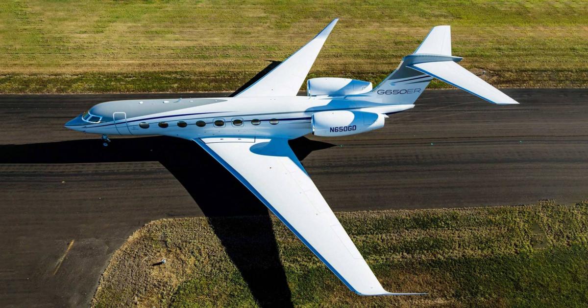 Ultra-long-range Gulfstream G650 Business Jet Marks 10 Years In Service ...