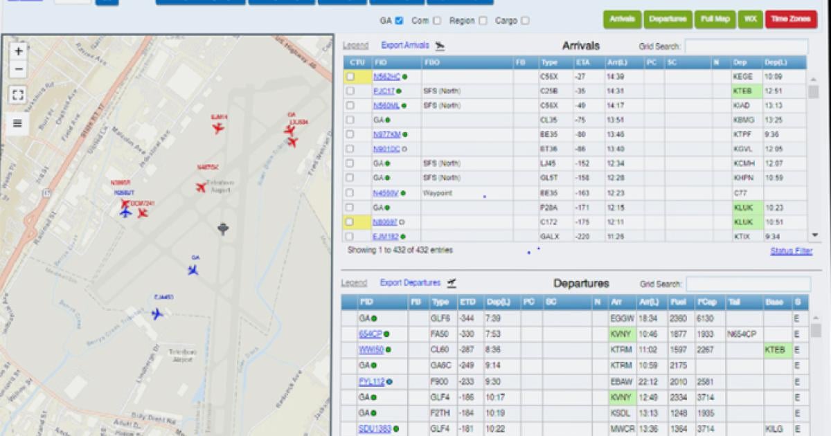 Argus Adds Aircraft Ground Tracking Capability to TraqPak Flight Data ...
