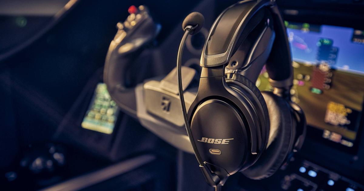 Bose Unveils A30 Digital Active Noise Reduction Aviation Headset ...