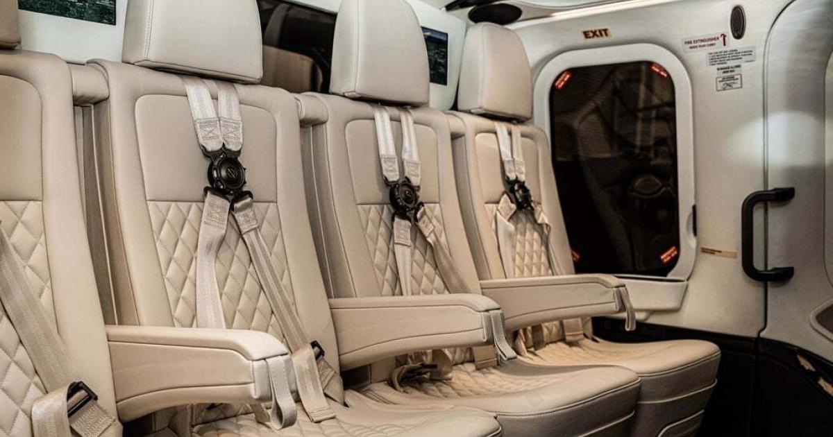 Mecaer Aviation Group Completes Phase 8 Leonardo AW-139 Helicopter ...