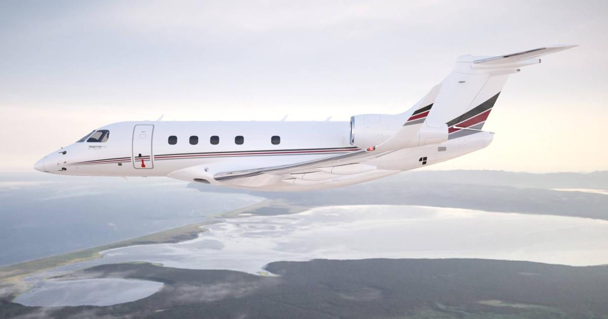 NetJets Signs $5B Deal for Up To 250 Embraer Praetor 500s | Aviation International News