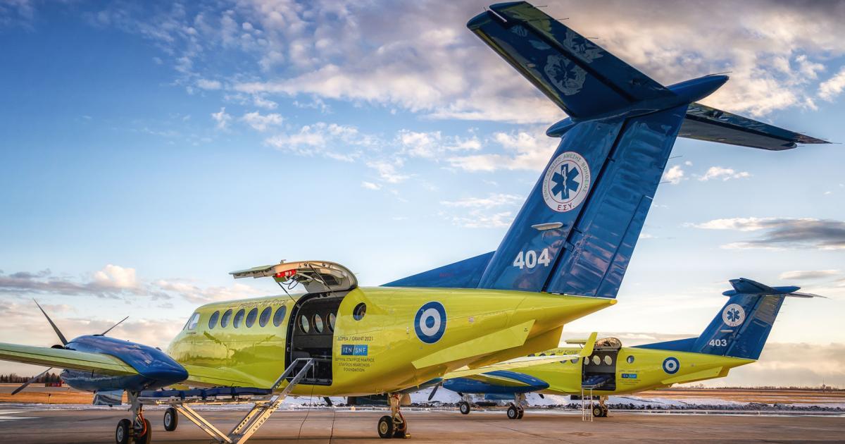 Air Ambulance Outfitters Show Their Stuff | Aviation International News