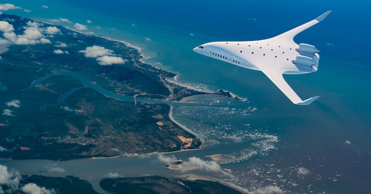 JetZero Promises Blended Wing Alternative to Green Plans At Airbus ...