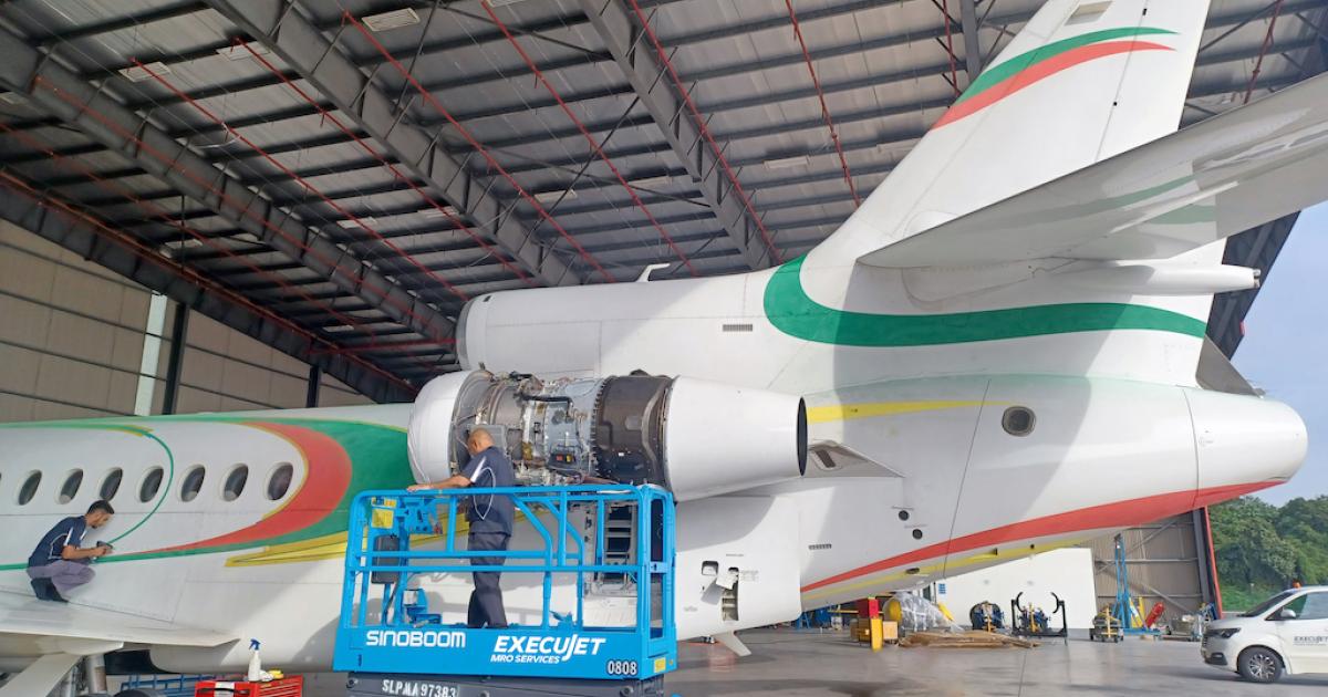 ExecuJet Malaysia Completes Several Falcon Heavy Checks | Aviation ...