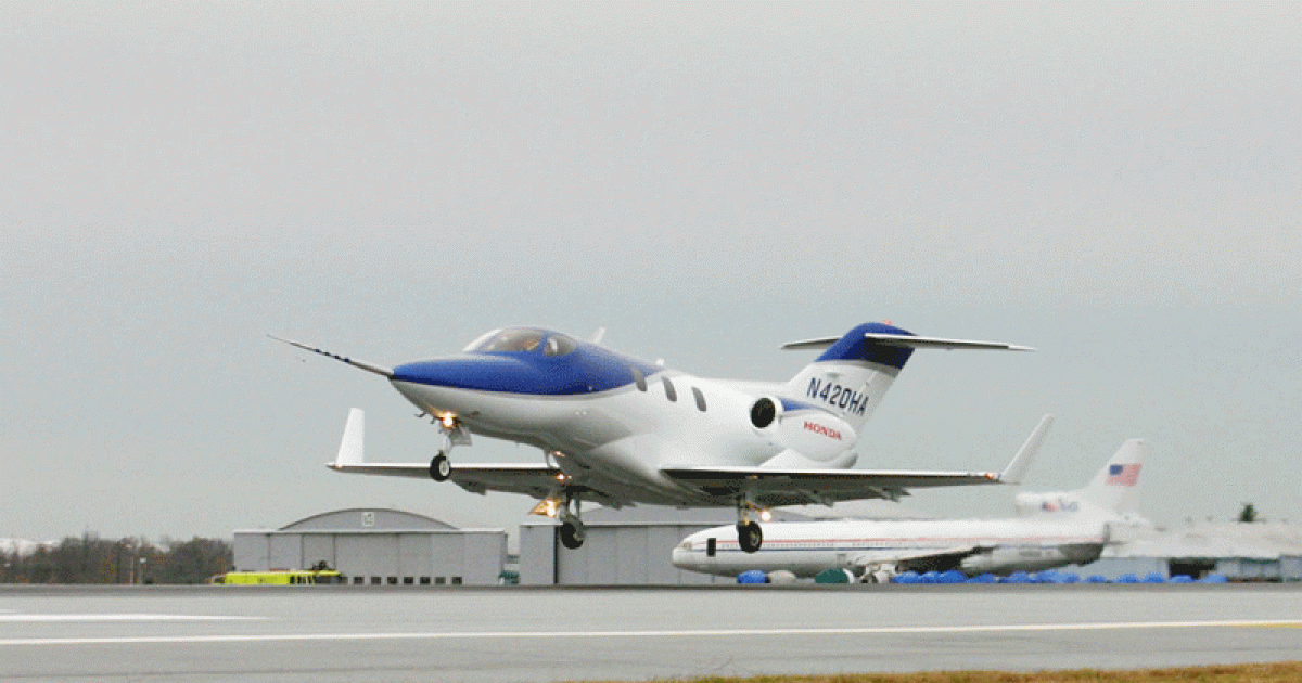 Honda Marks 10th Anniversary of HondaJet First Flight | Aviation ...